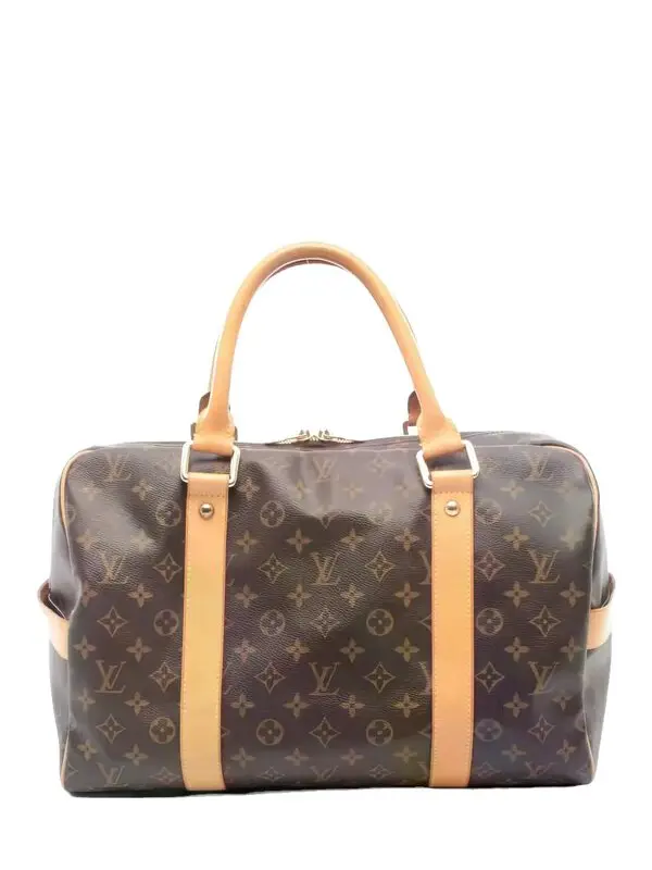 LOUIS VUITTON 2008 Carryall Duffle Bag - Brown