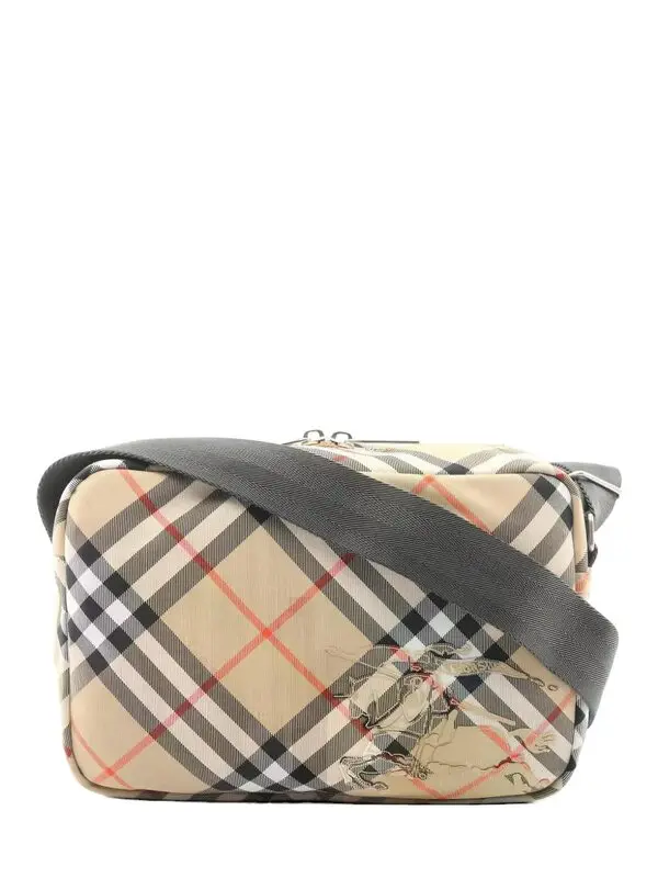 Burberry Check-pattern Shoulder Bag - Neutrals