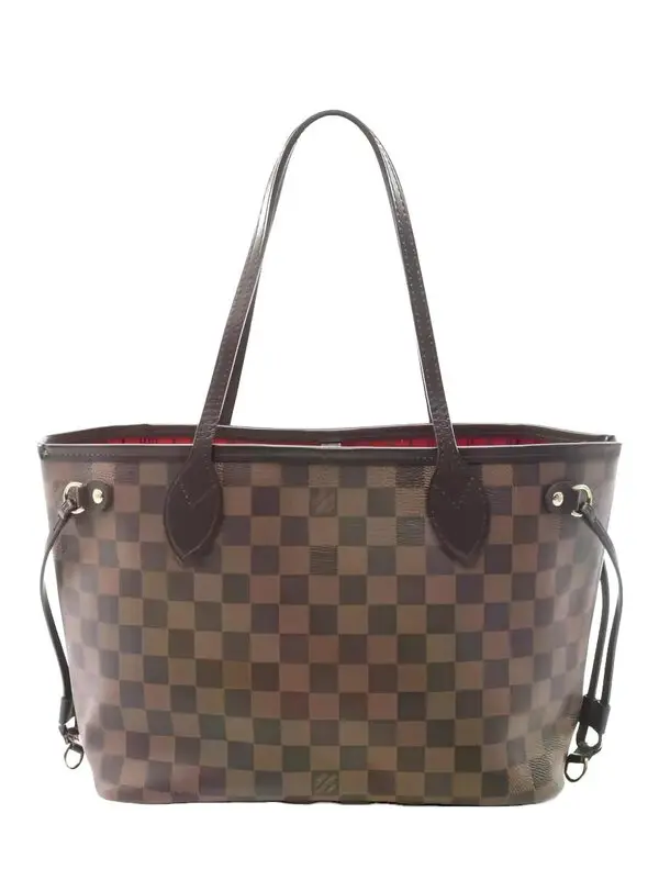 LOUIS VUITTON 2010s Neverfull Pm Tote Bag - Brown