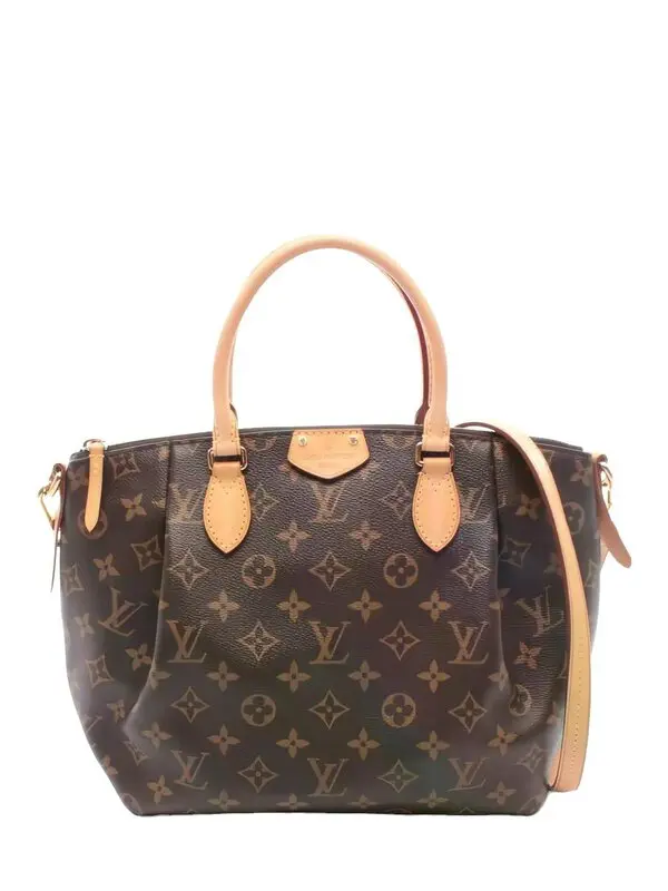 LOUIS VUITTON 2016 Pm Turenne Monogram Tote Bag - Brown