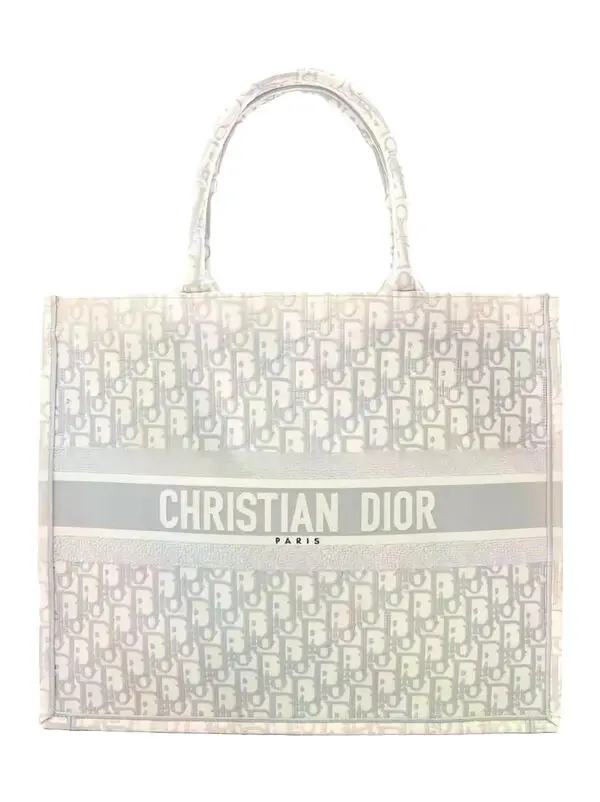 Dior 2000s Oblique Tote Bag - Neutrals