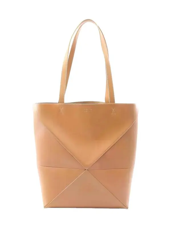 Loewe 2010s Medium Puzzle Shoulder Bag - Neutrals