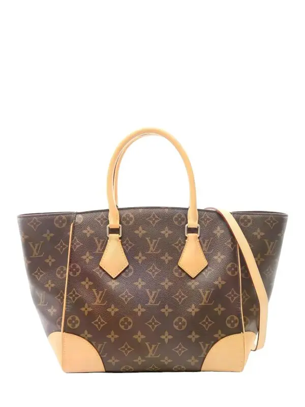 LOUIS VUITTON 2015 Phoenix Pm Monogram Tote Bag - Brown