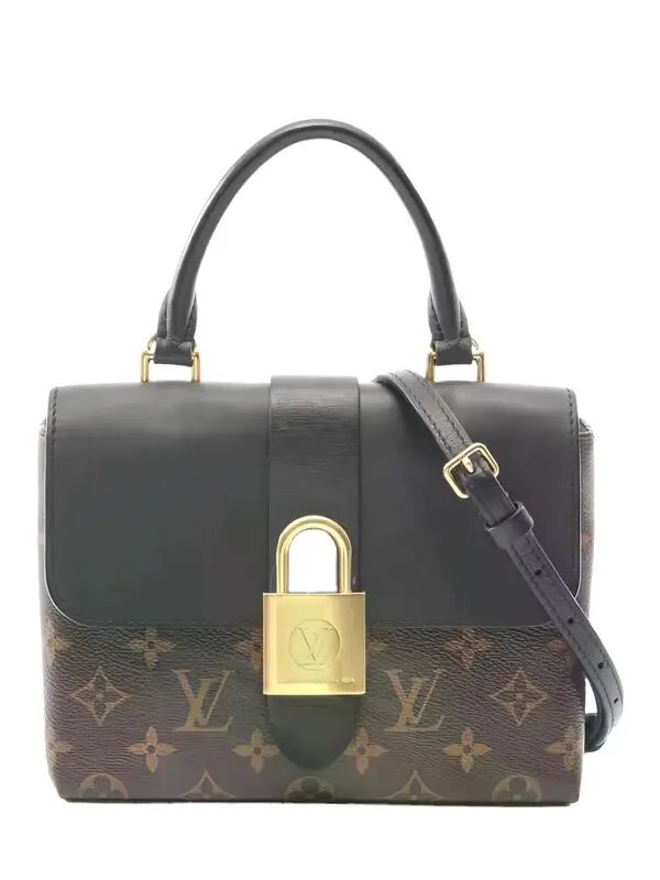 LOUIS VUITTON 2019 Locky Bb Monogram Tote - Brown