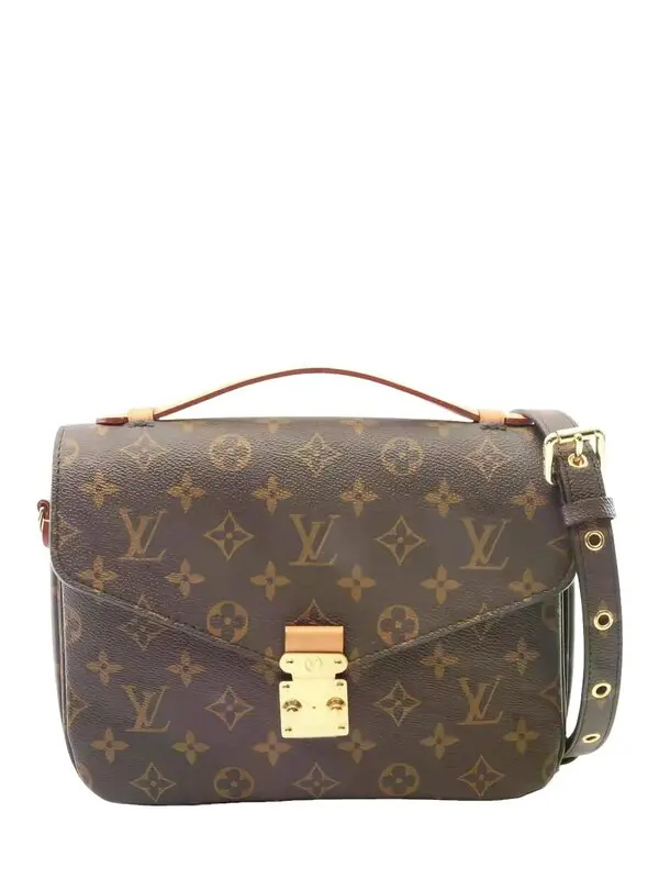 LOUIS VUITTON Mm Métis Leather Tote Bag - Brown