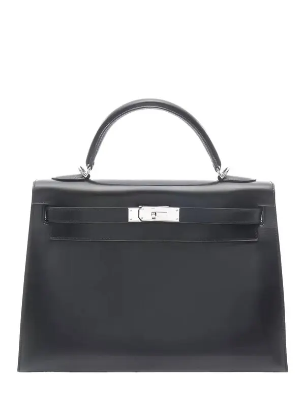 Hermès 2007 Kelly 32 Tote Bag - Black