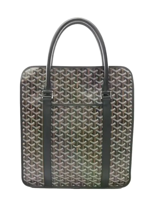 Goyard 2010s Coated-canvas Tote Bag - Black