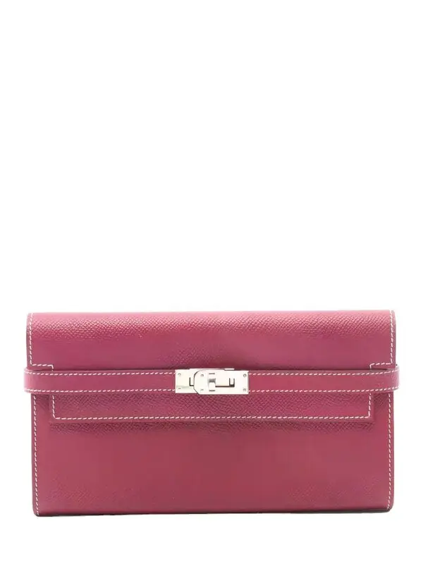 Hermès 2013 Kelly Bi-fold Wallet - Pink