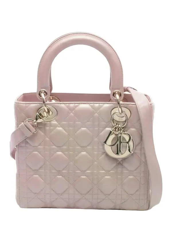 Dior 2010s Lady Two-way Tote Bag - Pink