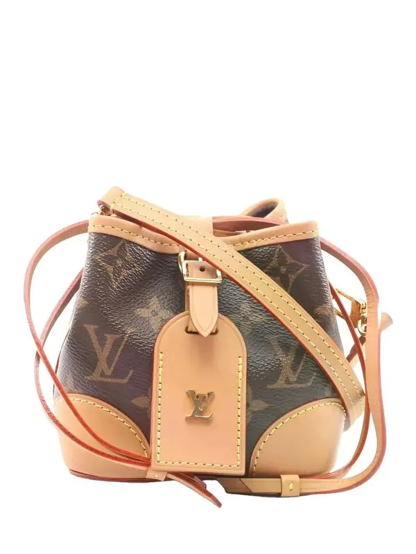 LOUIS VUITTON 2020 Noe Monogram Shoulder Bag - Brown