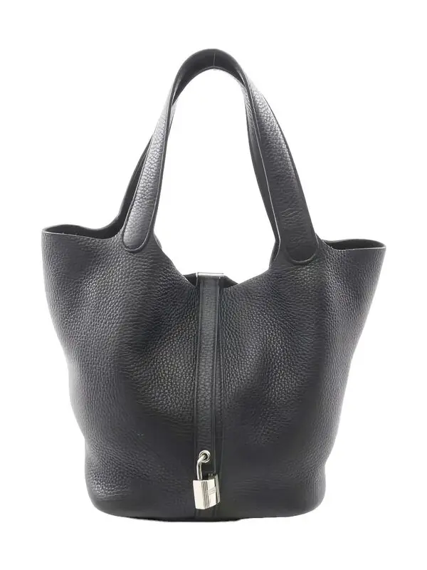 Hermès 2021 Mm Picotin Lock Tote Bag - Black