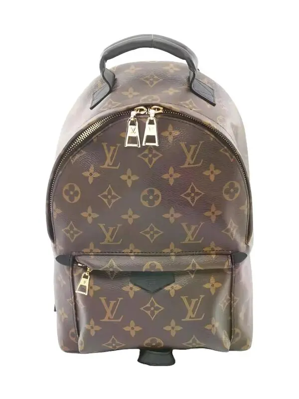LOUIS VUITTON 2018 Pm Palm Springs Monogram Backpack - Brown