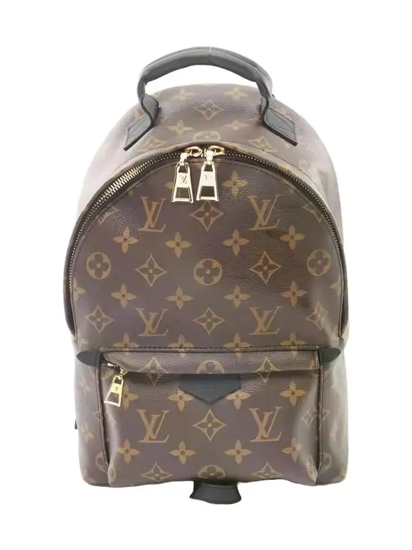 LOUIS VUITTON 2018 Pm Palm Springs Monogram Backpack - Brown