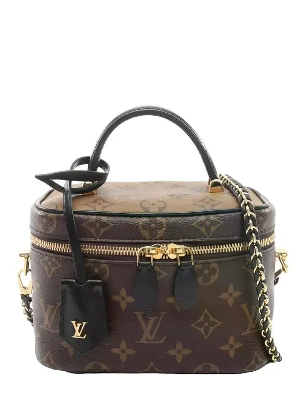 LOUIS VUITTON Vanity Pm Tote Bag - Brown