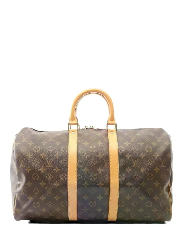 LOUIS VUITTON 1998 Keepall 45 Handbag - Brown