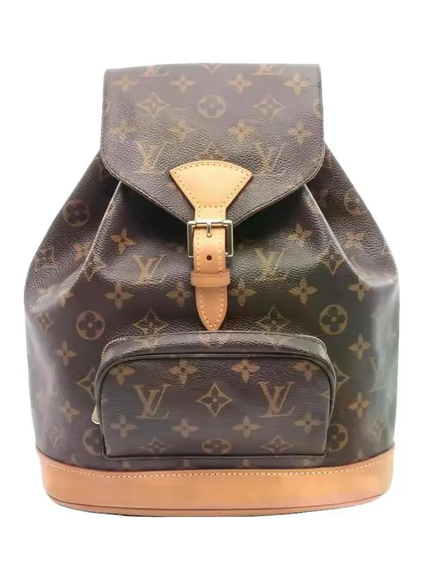 LOUIS VUITTON 2003 Mm Montsouris Monogram Backpack - Brown