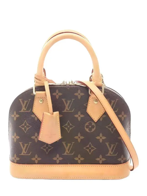LOUIS VUITTON 2016 Alma Bb Handbag - Brown