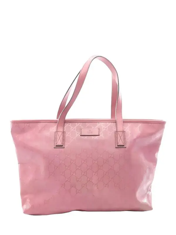 Gucci 2000s Gg Imprime Tote Bag - Pink