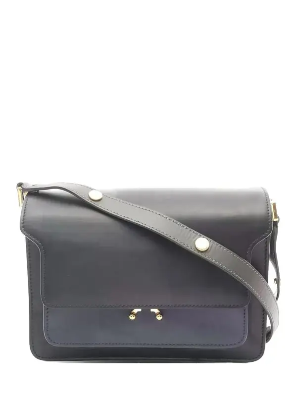 Marni 2010s Medium Trunk Shoulder Bag - Black