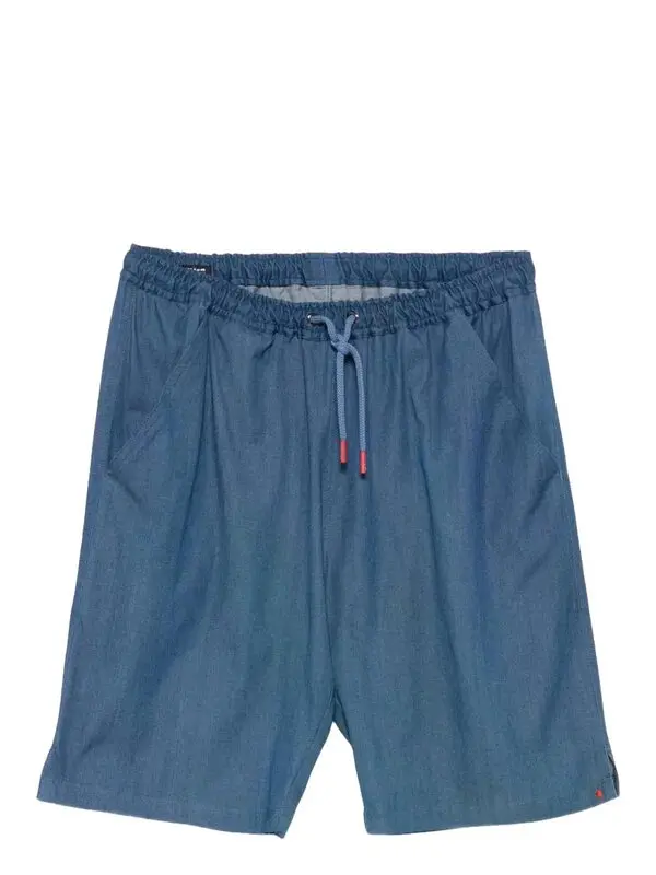 Kiton Drawstring Shorts - Blue