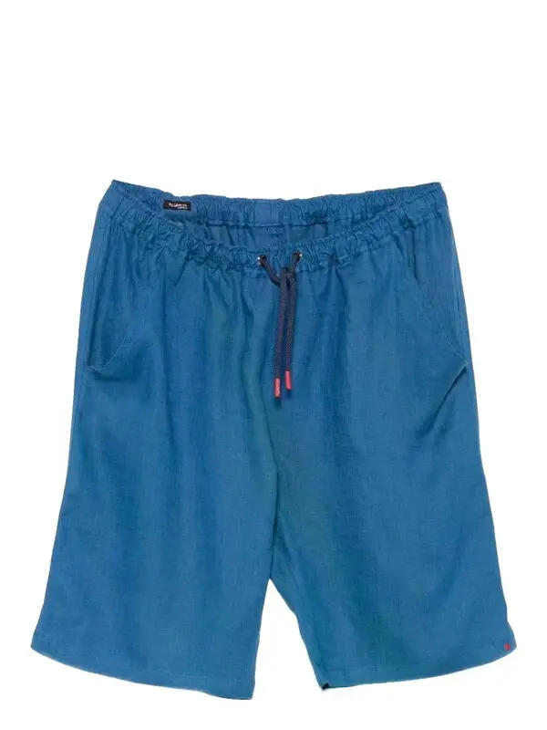 Kiton Drawstring Shorts - Blue