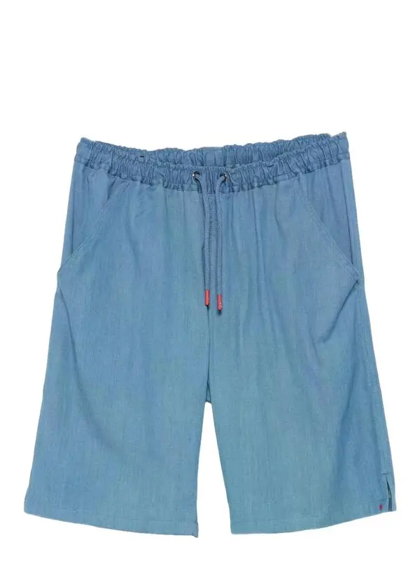 Kiton Drawstring Shorts - Blue