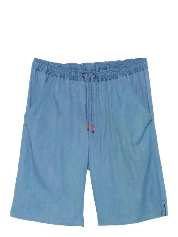 Kiton Drawstring Shorts - Blue