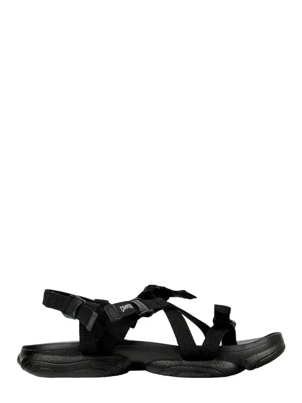 Camper Karst Strap Sandals - Black