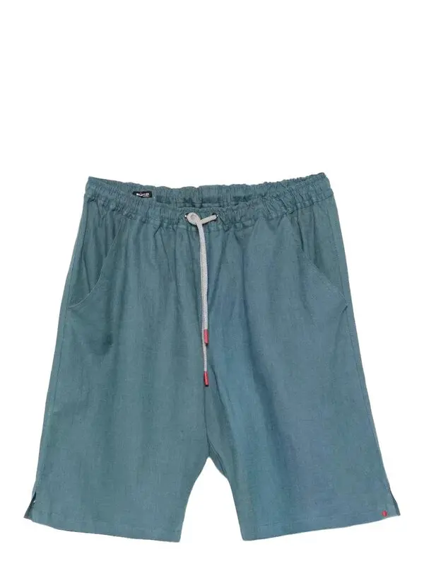 Kiton Drawstring Shorts - Blue
