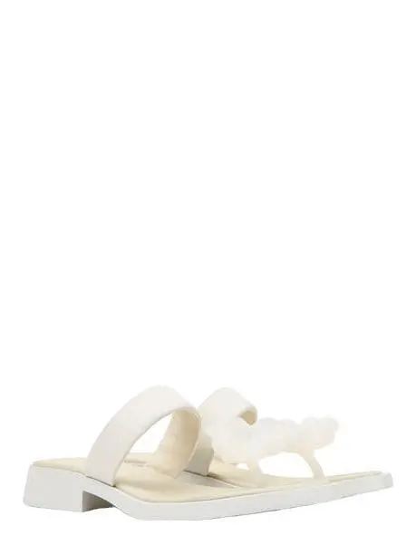 Camper Dana Flip Flop - White Natural