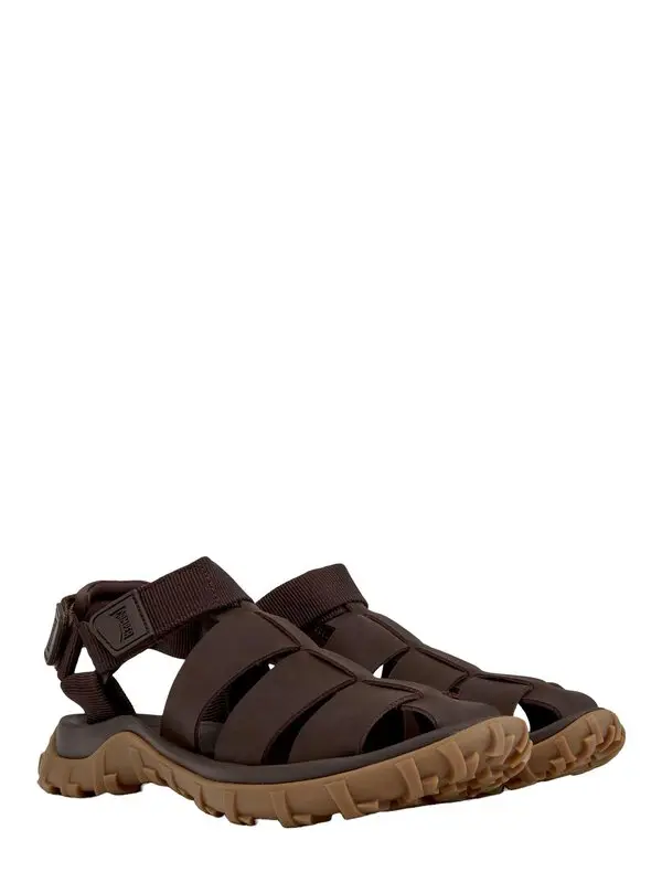 Camper Drift Trail Fisherman Sandal - Dark Brown