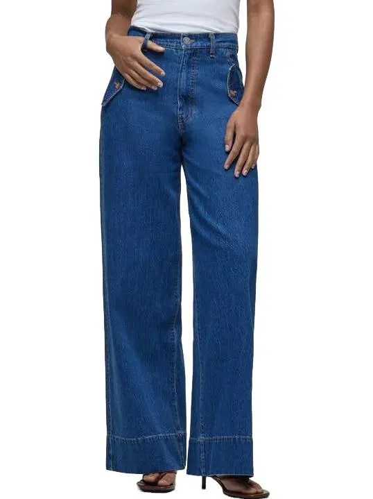 Hudson Jeans James Trouser Wide Leg - Lottery