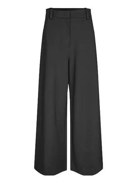 MASAI COPENHAGEN Mapylvire Wide Leg Tailored Pants - Black