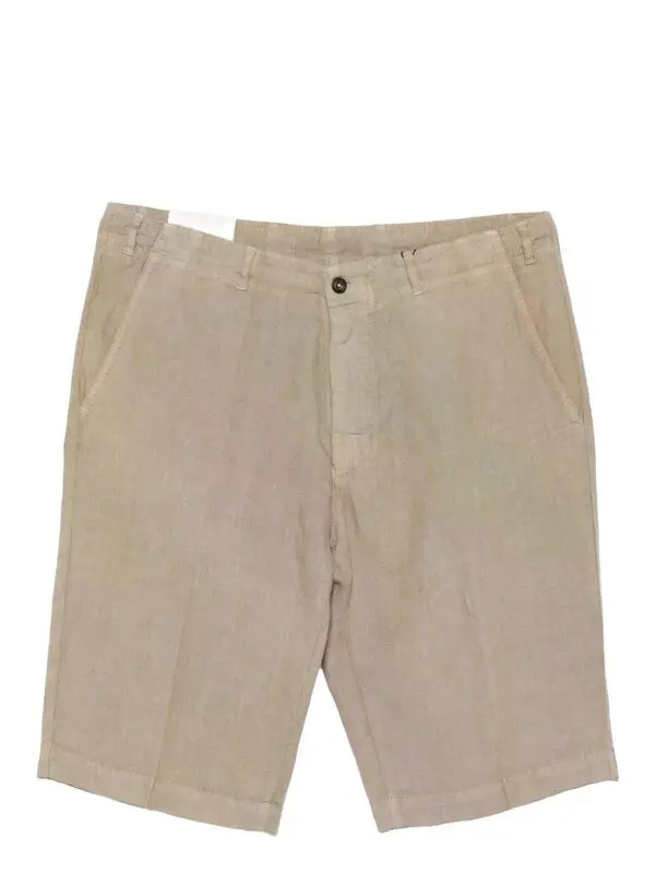 Corneliani Button Shorts - Neutrals