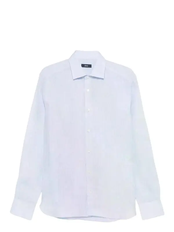 Herno Buttoned Shirt - Blue