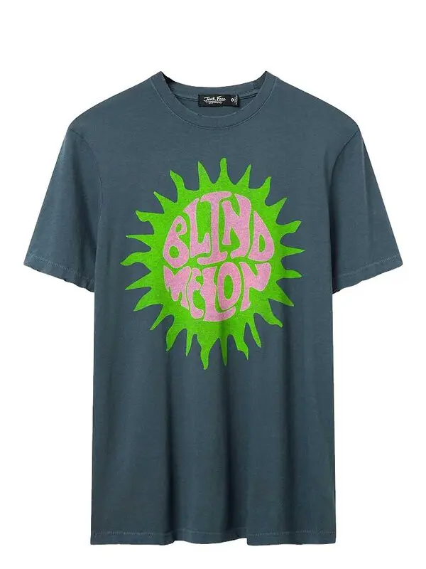 Junk Food Clothing Blind Melon Crammed In A Van Tour Vintage Tee - Black Sea