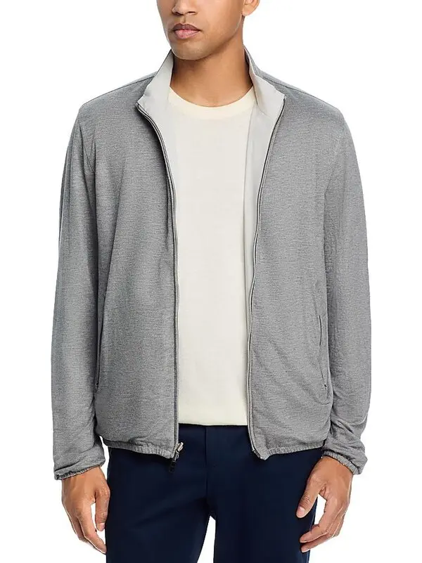 Herno Reversible Bomber Jacket - Pearl Grey