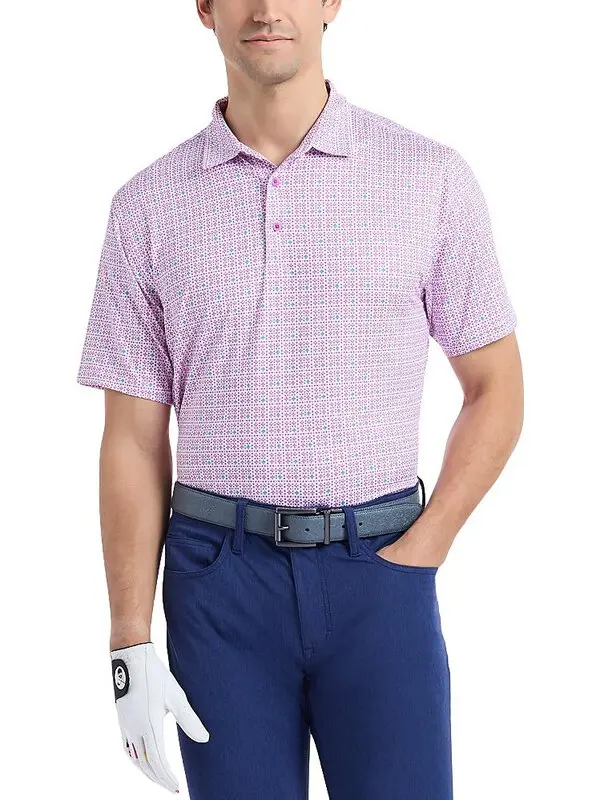 Robert Graham Tilford Knit Polo Shirt - Multi