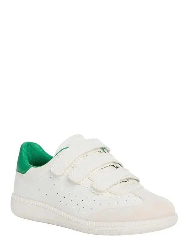 Steve Madden Momentum Sneakers - White/ Green