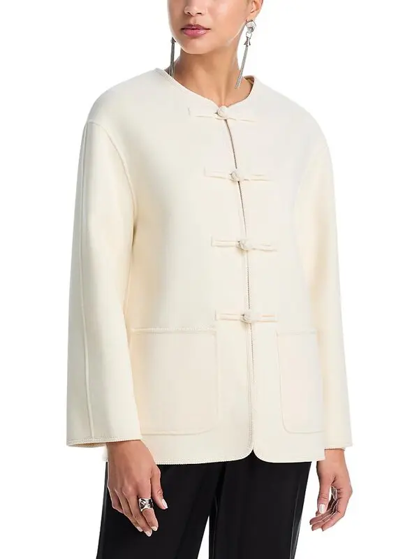 RÓHE Double-faced Wool Pankou Jacket - Off White
