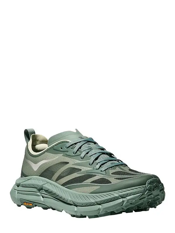 HOKA® Mafate Speed 4 Lite Running Sneakers - Rosemary/pale Melon