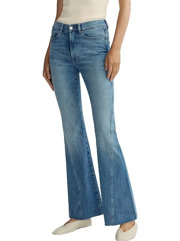 DL1961 Bridget High-rise Bootcut Jeans - Spring Creek