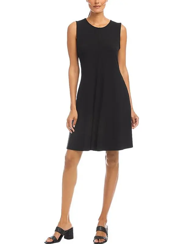 Karen Kane Sleeveless Fit And Flare Dress - Black