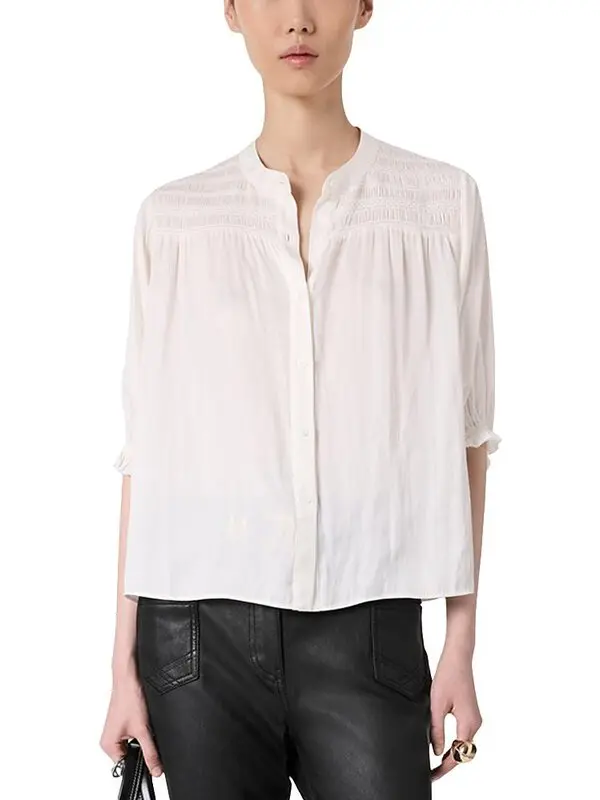 Gerard Darel Catrine Buttoned Shirt - Ecru