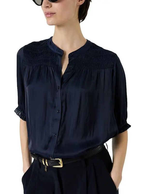 Gerard Darel Catrine Buttoned Shirt - Navy