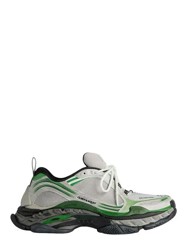 Balenciaga Triple S Sneakers - Grey/green