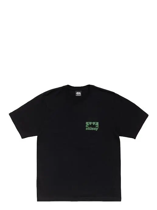 StÜssy Box Crown Tee Shirt - Black