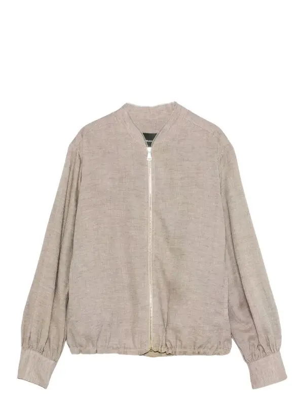 Fabiana Filippi Embellished Bomber Jacket - Neutrals