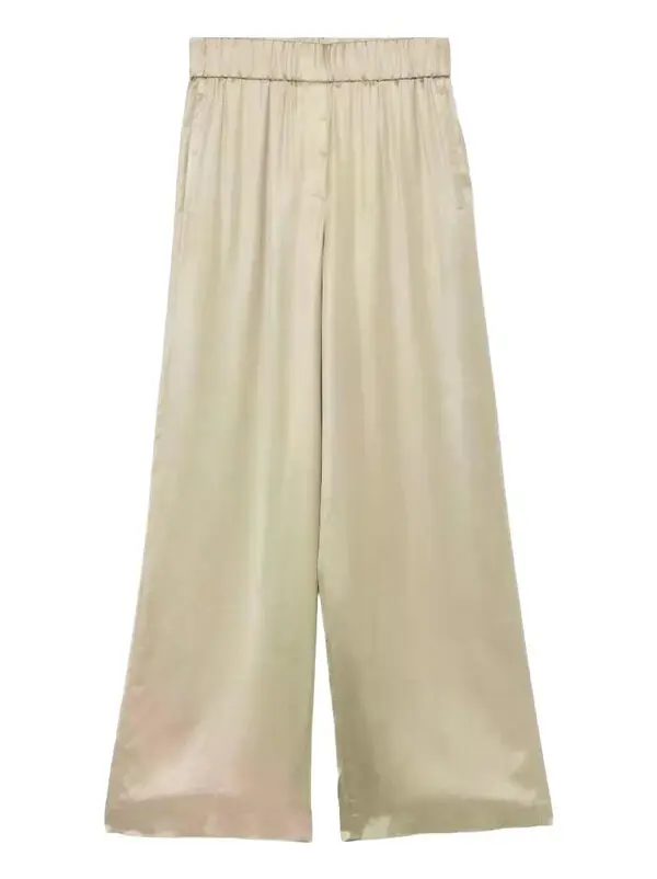 Peserico Wide Leg Trousers - Neutrals