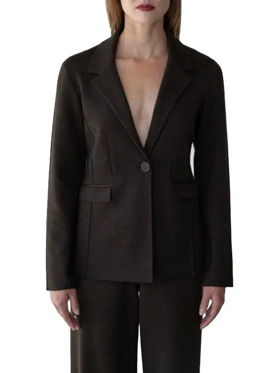SSKEIN Gabi Blazer - Cocoa
